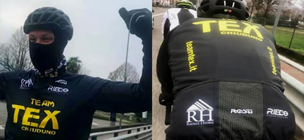 Si pedala anche con le rigide temperature - TEAM TEX