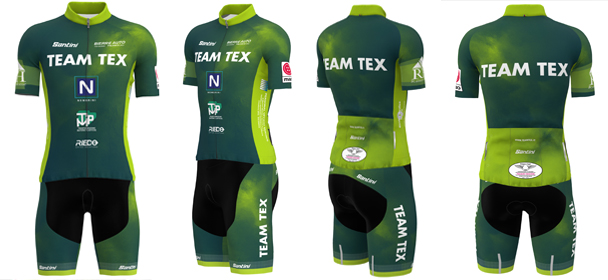 "Nuova stagione, nuovi colori per il cycling kit 2023" - TEAM TEX